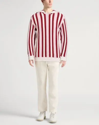 DANIELE FIESOLI Striped Merino Wool Cashmere Knit Sweater