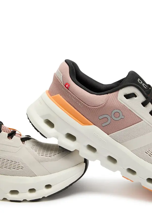 On Cloudrunner 2 Panelled Knit Sneakers - Orange