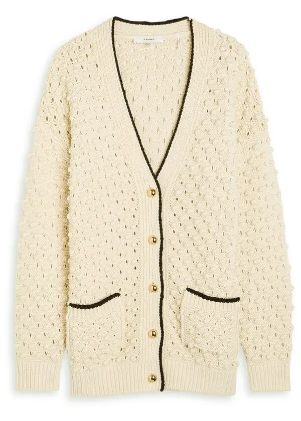 FRAME The Bauble Knitted Cardigan
