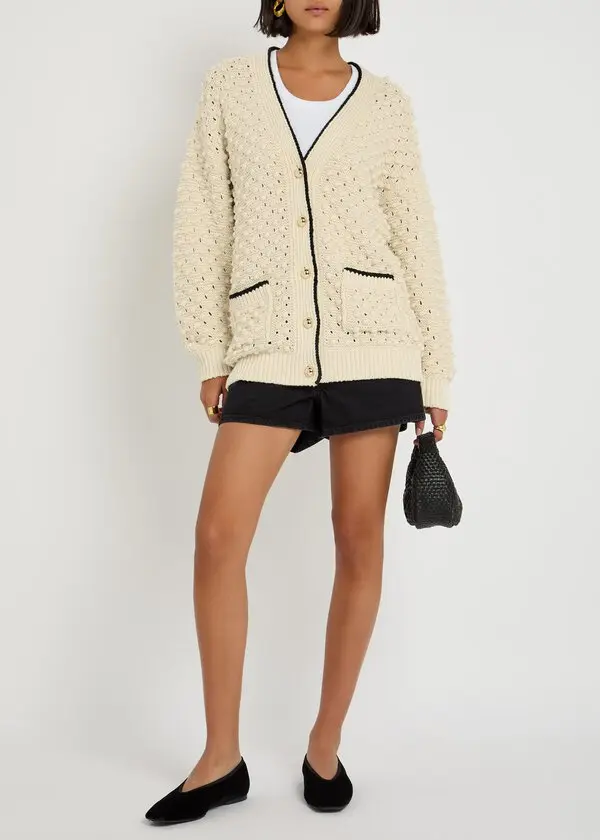 FRAME The Bauble Knitted Cardigan