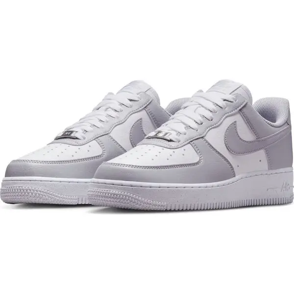 Nike Air Force 1 '07 Se Basketball Sneakers - White/wolf Grey/silver