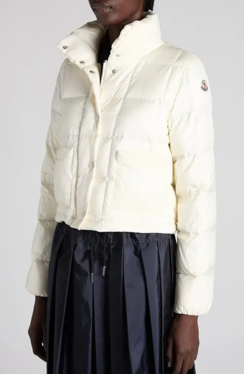 Moncler Jarcieu Down Jacket - Silk White