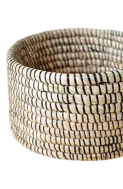 INDEGO AFRICA Small Raffia Dish