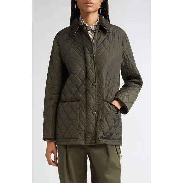 Burberry Quilted Nylon Coat