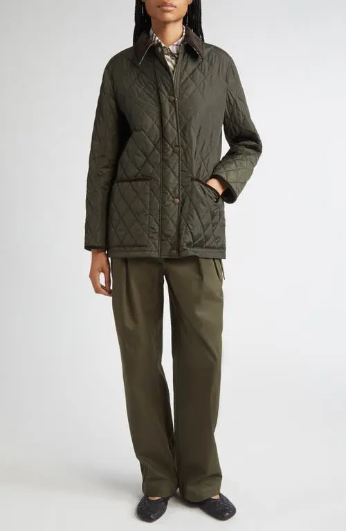 Burberry Quilted Nylon Coat