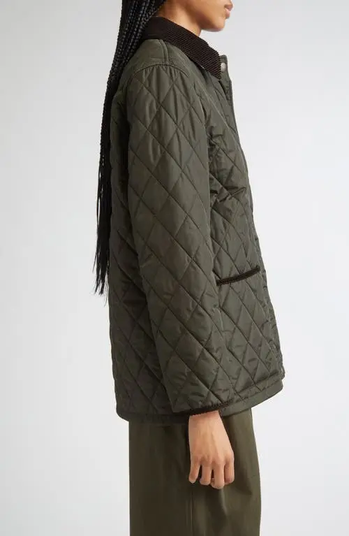 Burberry Quilted Nylon Coat