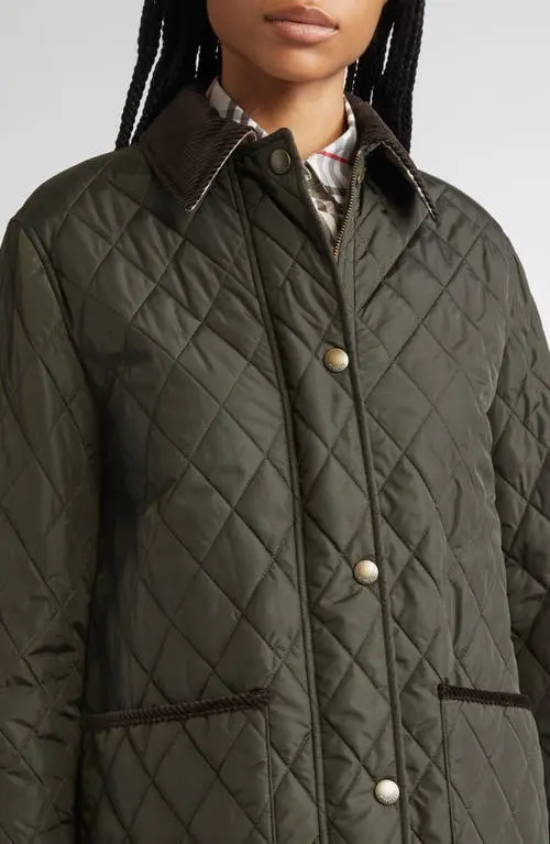 Burberry Quilted Nylon Coat