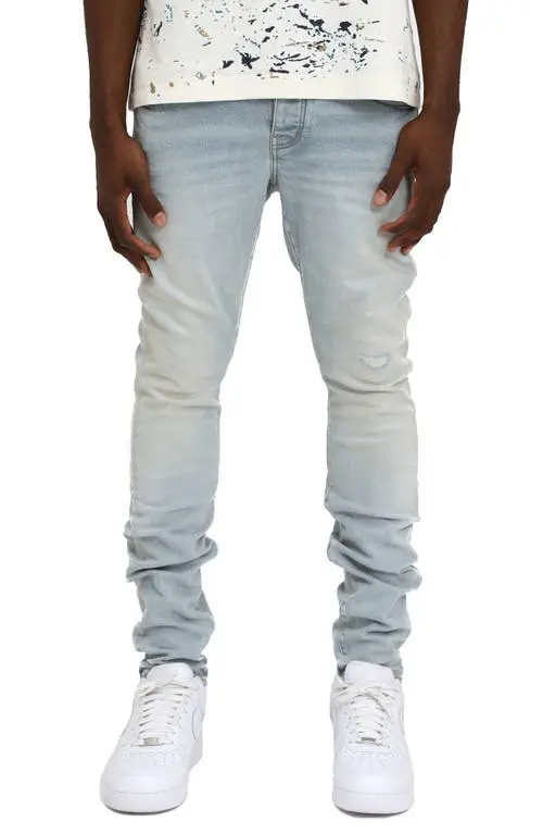 PURPLE BRAND P001 Skinny Fade Distressed Jeans