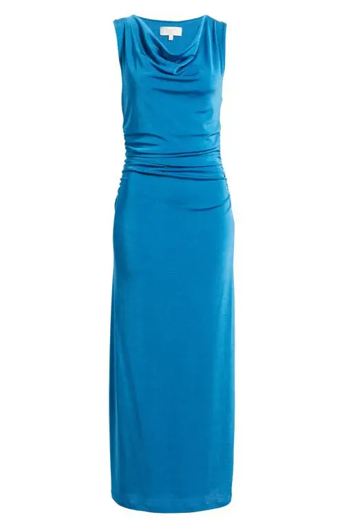 WAYF Murphy Cowl Neck Gown
