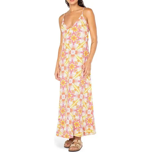 Roxy Lost Paradise Printed Sundress