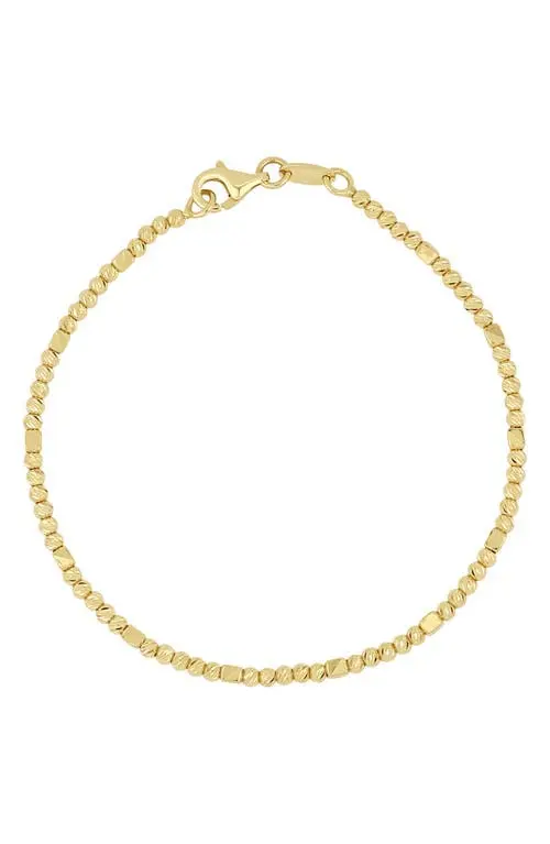 Bony Levy 14k Gold Beaded Bracelet - 14k Yellow Gold