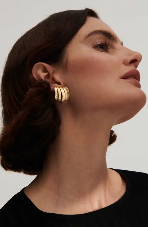 Demarson Allegra Hoop Earrings
