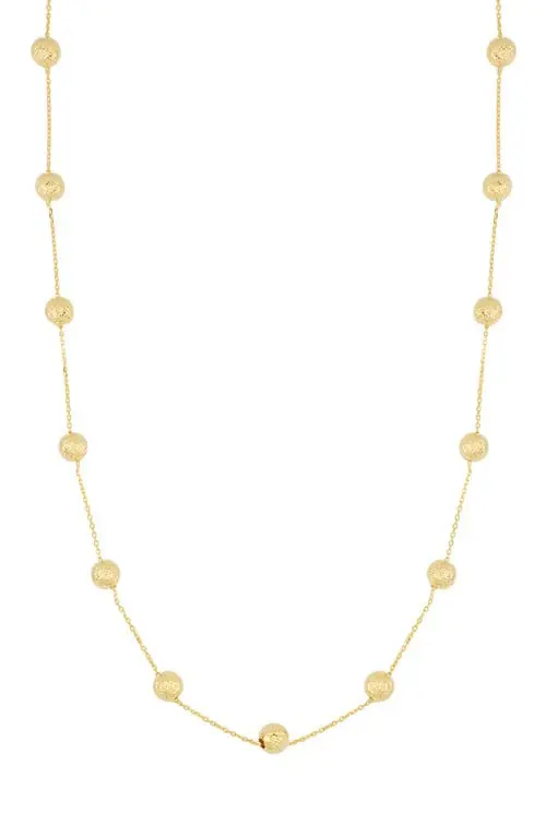Bony Levy 14k Gold Station Chain Necklace - 14k Yellow Gold