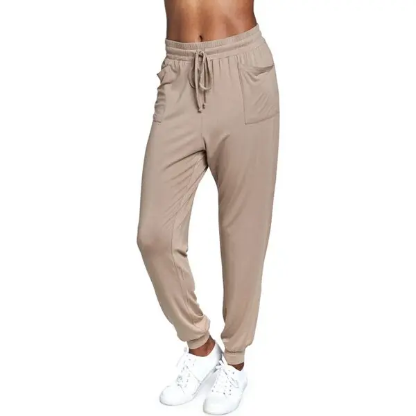 EVERLY GREY Carmen Maternity/nursing Jogger Pant - Latte