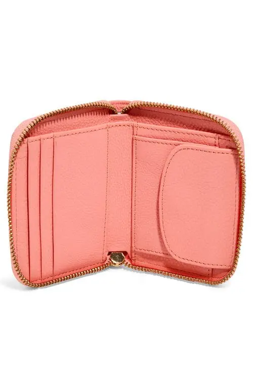 AIMEE Bowery Double Zip Wallet - Cosmic Coral