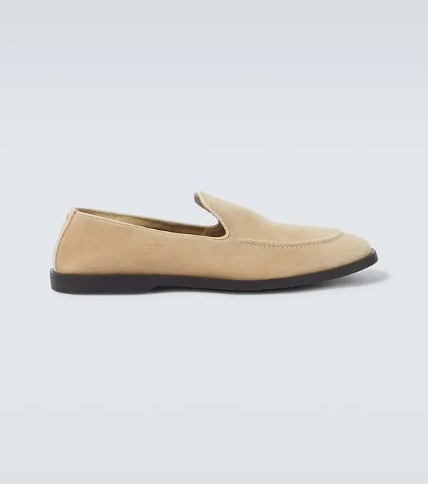 George Cleverley Cornwall Suede Loafers