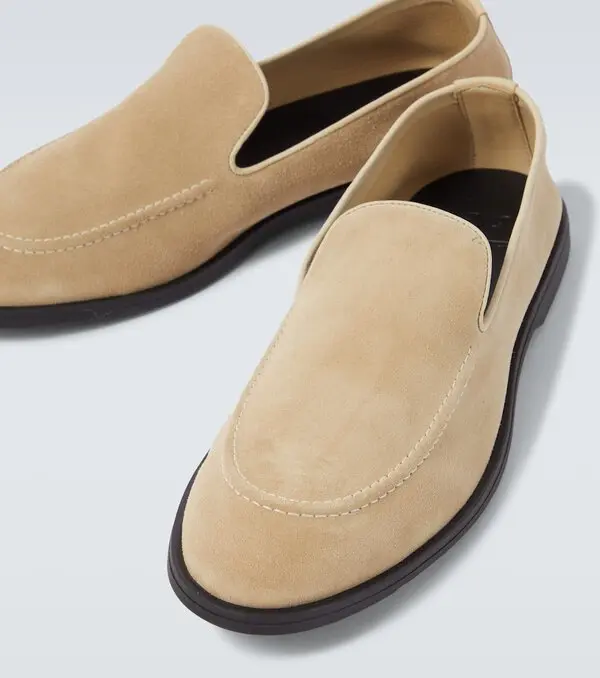 George Cleverley Cornwall Suede Loafers