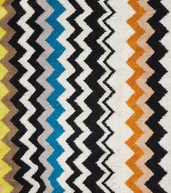 Missoni Zigzag Cotton Terry Bathrobe - Multicoloured