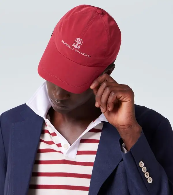 Brunello Cucinelli Logo Baseball Cap