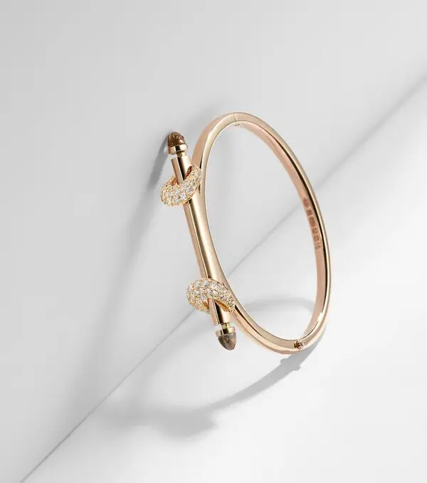 ANANYA Chakra Icon Rose Bracelet With Diamonds And Quartz