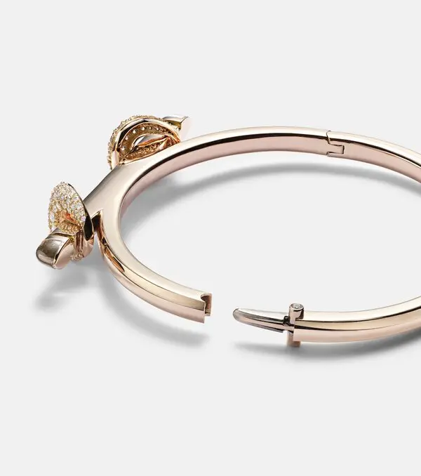 ANANYA Chakra Icon Rose Bracelet With Diamonds And Quartz
