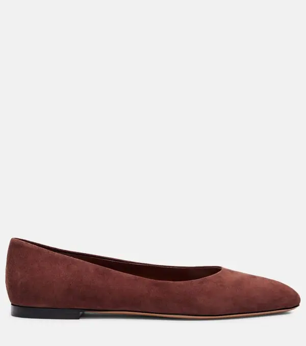 Paris Texas Lavinia Suede Ballet Flats