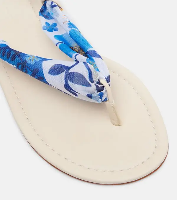 Farm Rio Printed Thong Sandals