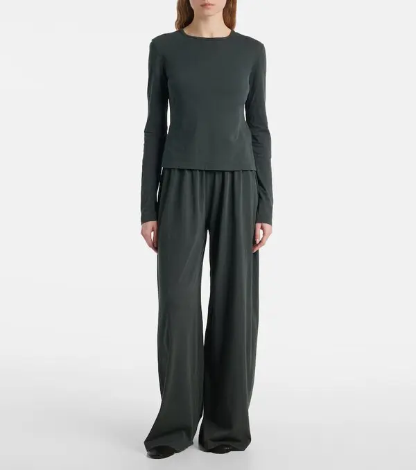 THE ROW Seruni Cotton Jersey T-shirt