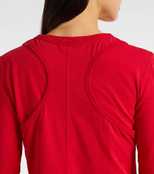 THE ROW Seruni Cotton Jersey T-shirt - Red