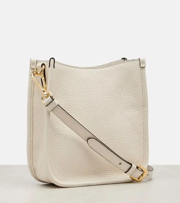 Prada Mini Leather Shoulder Bag - White