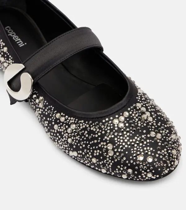 Coperni Embellished Ballerina Flats