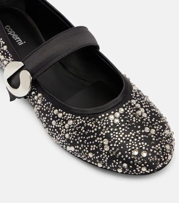 Coperni Embellished Ballerina Flats