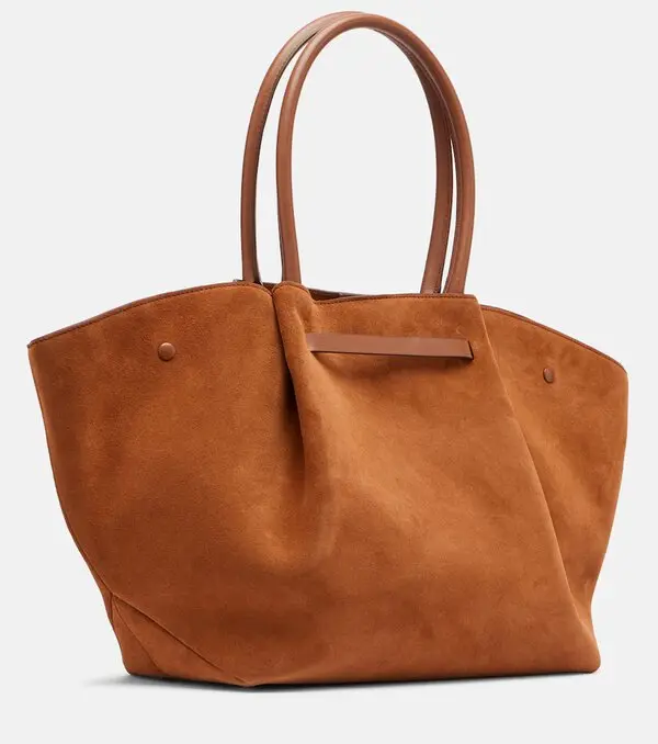 DEMELLIER New York Suede Tote - Brown