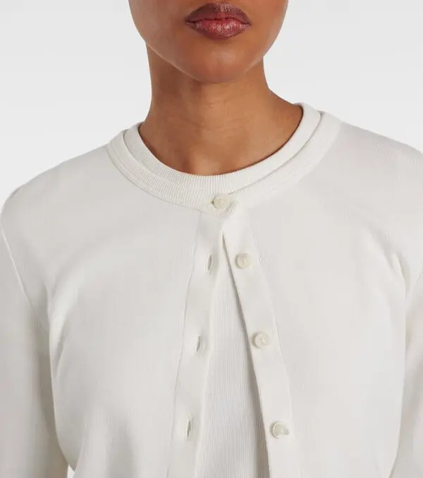 THE ROW Gretas Cotton Cardigan