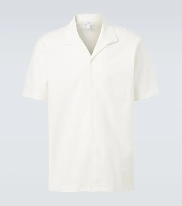 Sunspel Cotton Jersey Shirt
