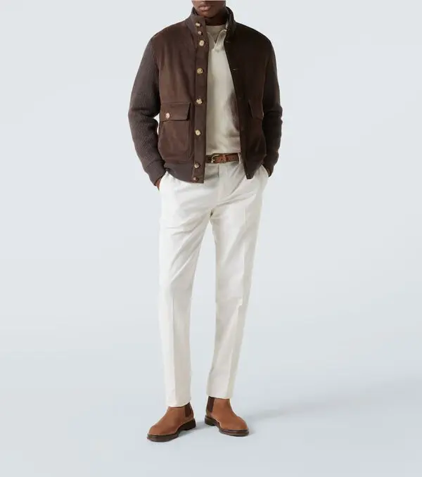 Brunello Cucinelli Cashmere Polo Sweater