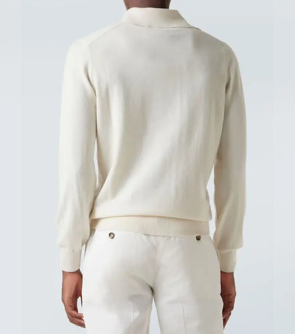 Brunello Cucinelli Cashmere Polo Sweater