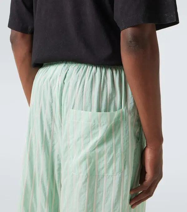 Balenciaga Striped Mid-rise Pajama Pants
