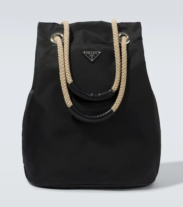 Prada Mariner Re-nylon Medium Tote Bag - Black