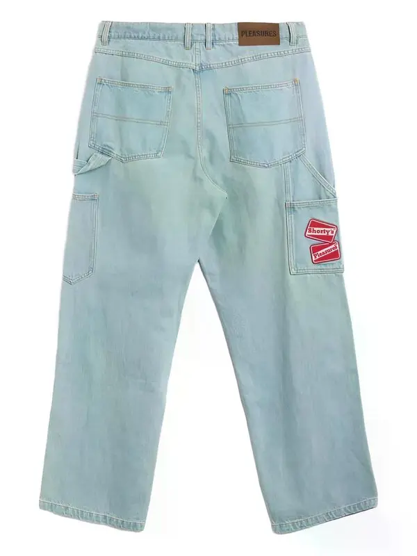 PLEASURES Patch-detailed Jeans