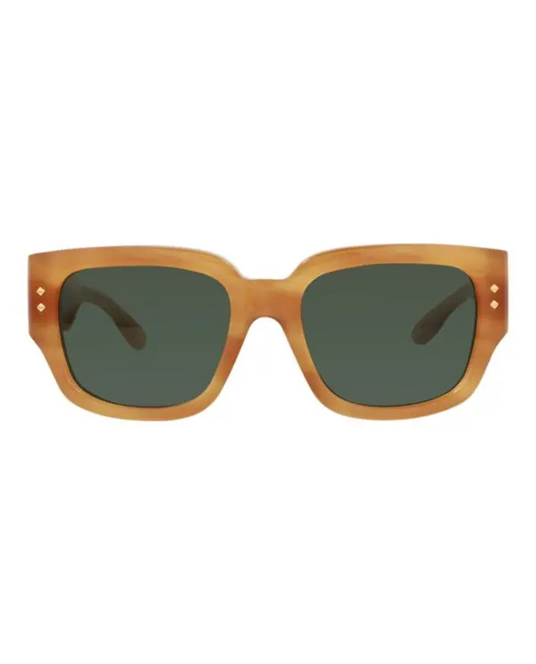 Gucci Square-frame Recycled Acetate Sunglasses - Havana Havana Green (gg1261s/30013840/004)