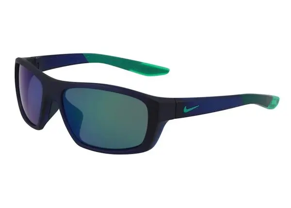 Nike Brazen Boost Sunglasses - Matte Dark Obsidian/light Green (ct8178/451