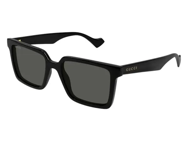 Gucci Square Sunglasses - Black Grey (gg1540s/001/55)