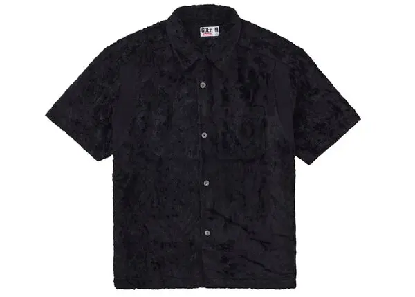 Supreme Goodenough Crushed Rayon Short Sleeve Shirt - Black