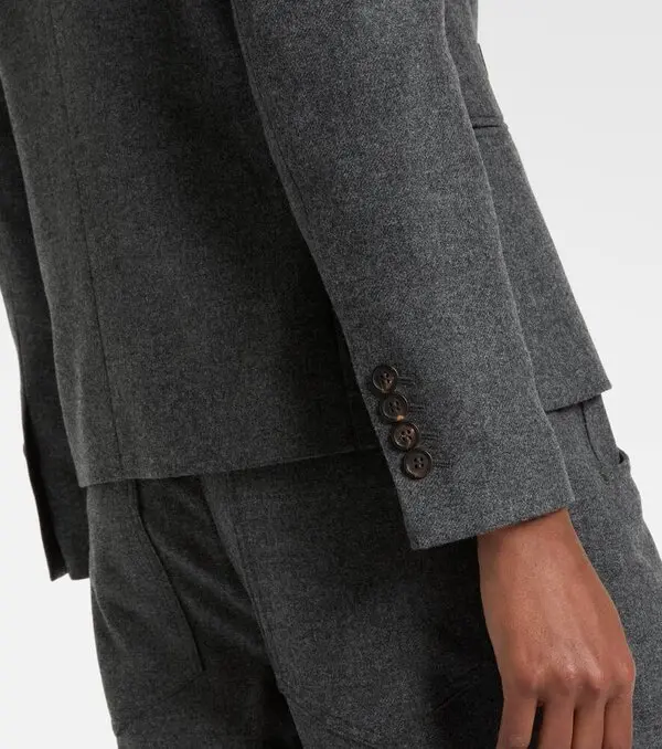 Brunello Cucinelli Wool And Cashmere Blazer