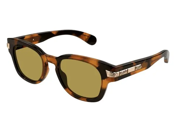 Gucci Square Sunglasses - Havana Brown (gg1518s/003/fr)