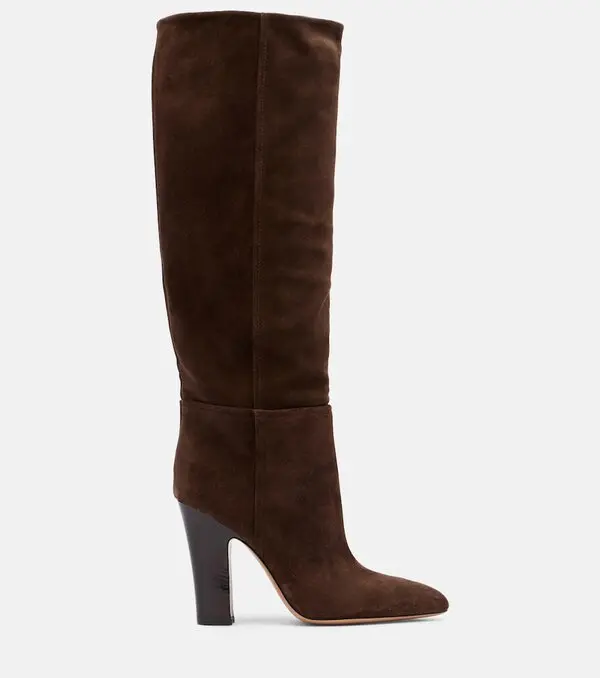 Paris Texas Lavinia 100 Suede Knee-high Boots