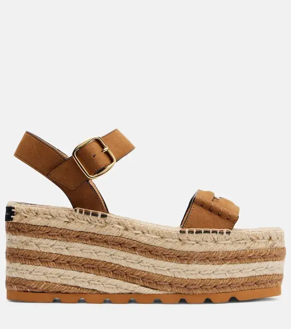 Stella McCartney Espadrille Platform Sandals