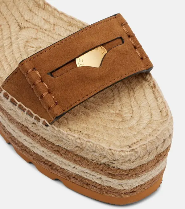 Stella McCartney Espadrille Platform Sandals