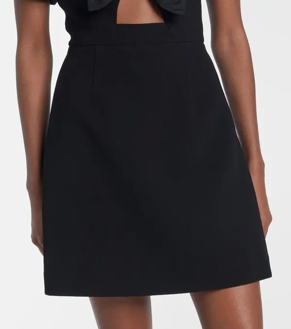 Rebecca Vallance Kaylee Bow-detail Minidress